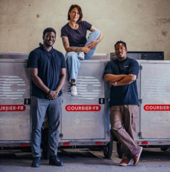 COURSIER.FR, nos coursiers à vélo, vélo cargo, en voiture, à moto
